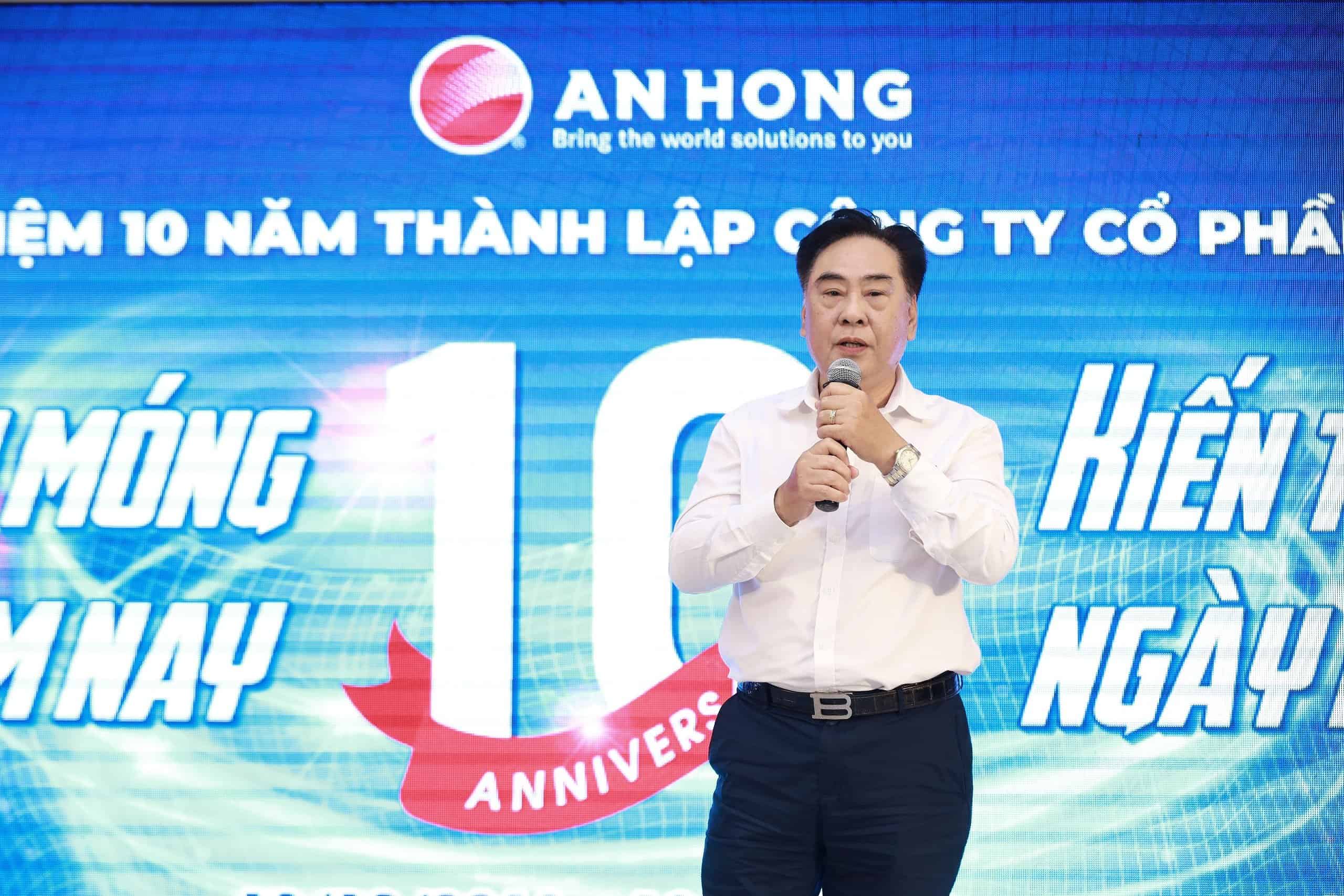 KỶ NIỆM 10 NĂM THÀNH LẬP CÔNG TY CỔ PHẦN ẤN HỒNG