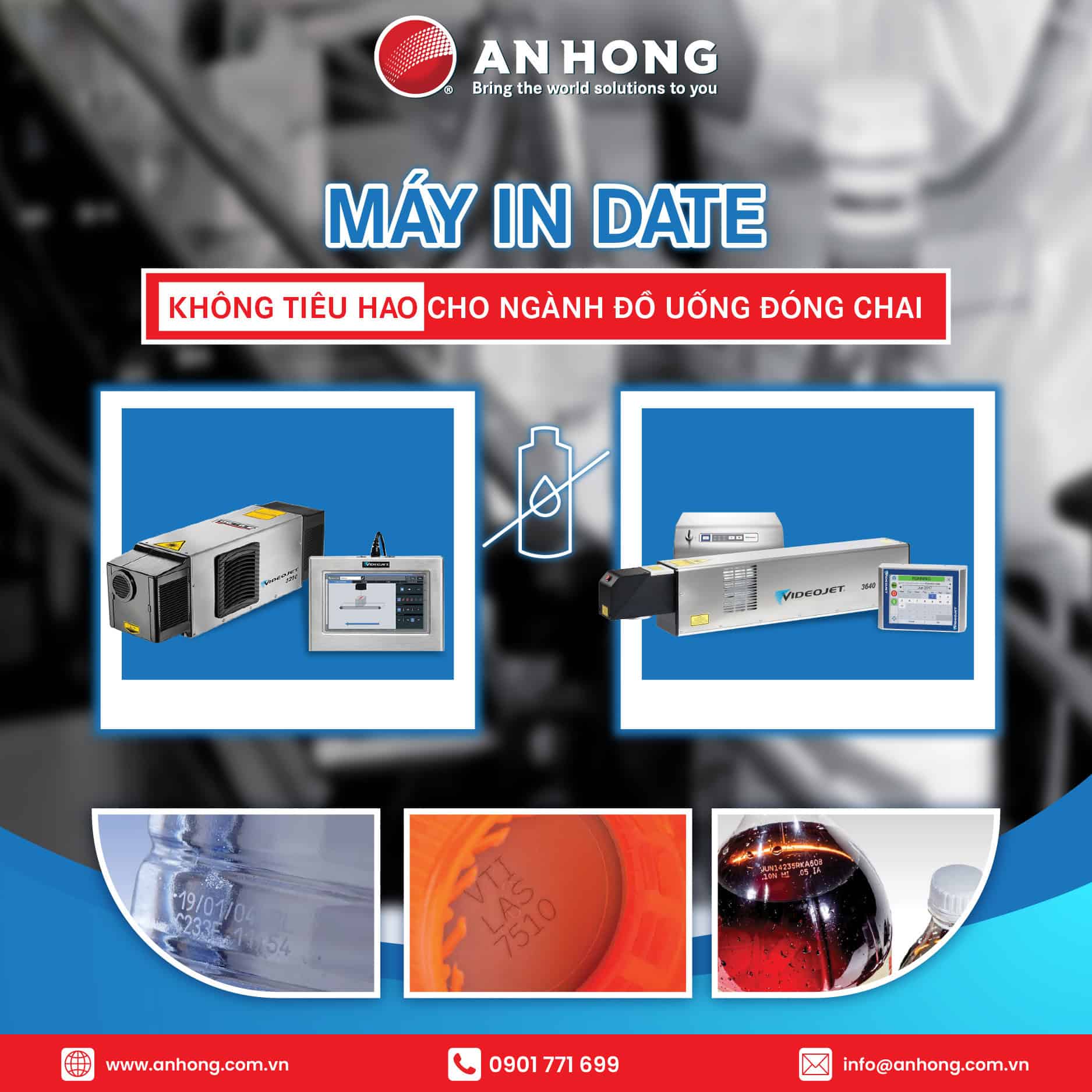 MÁY IN DATE KHÔNG VẬT TƯ TIÊU HAO NGÀNH ĐỒ UỐNG