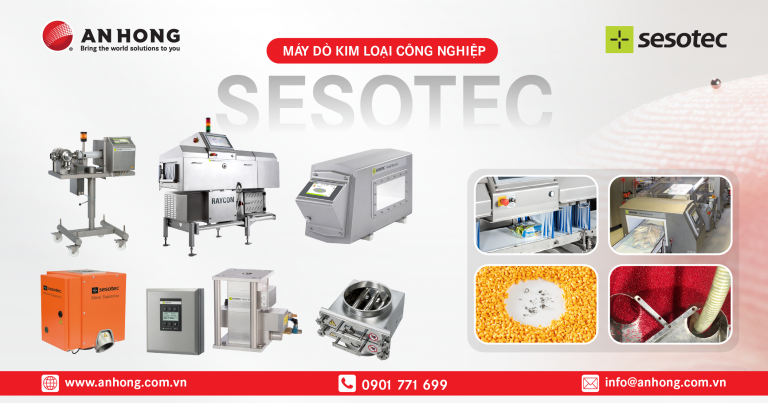 Máy Dò Kim Loại Công Nghiệp Sesotec - Giải pháp Sản Xuất Hiệu Quả